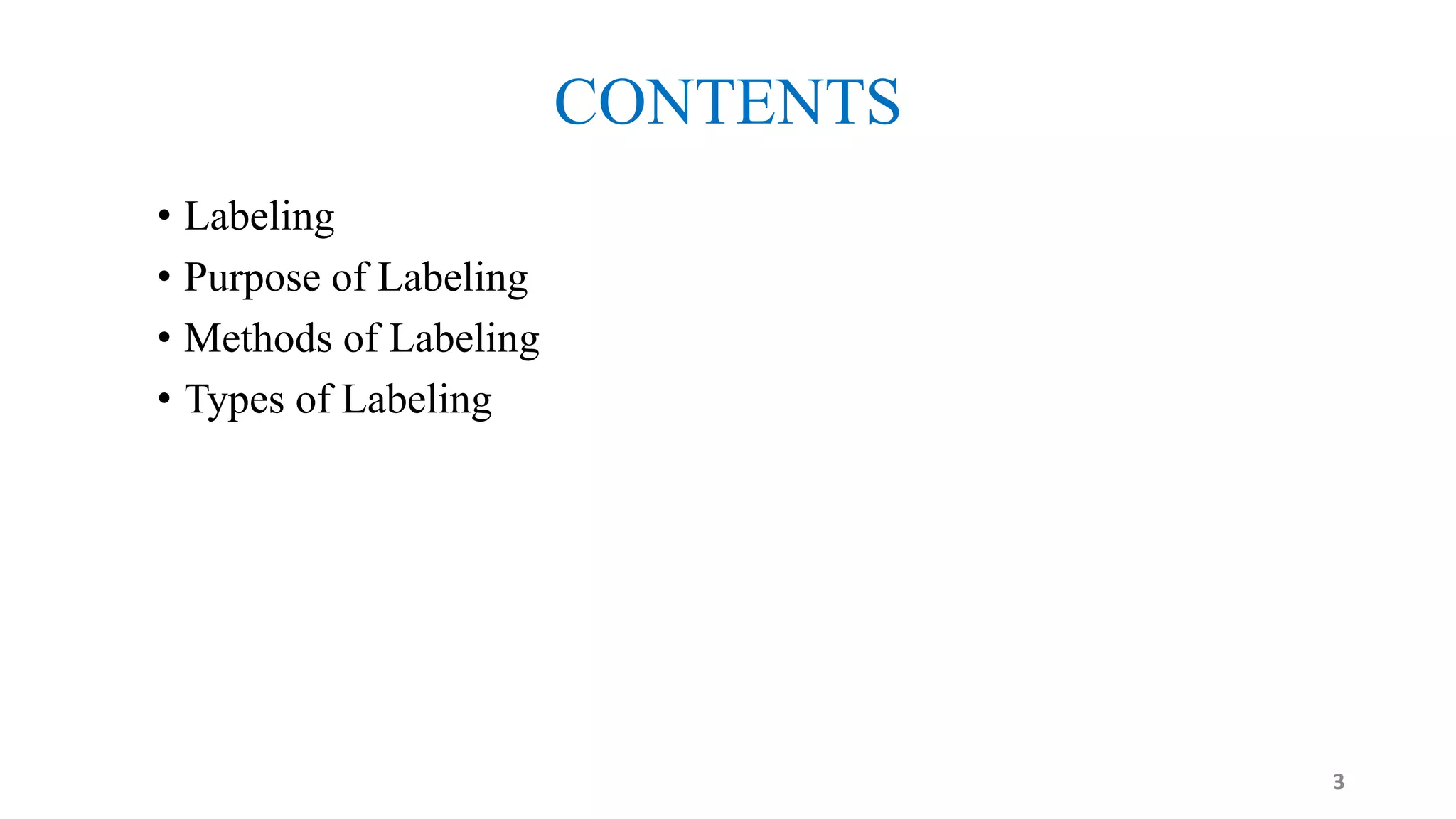 Food Packaging types and methods of food labeling.pptx
