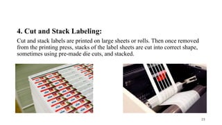 Food Packaging types and methods of food labeling.pptx