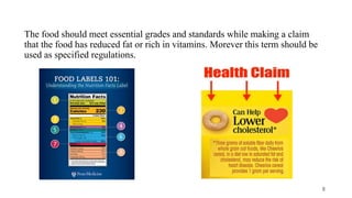 Food Packaging types and methods of food labeling.pptx