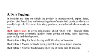 Food Packaging types and methods of food labeling.pptx