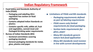 Food packaging regulation packaging360-blr-27 jul2018-final | PDF