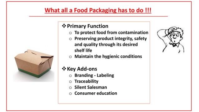 Food packaging regulation packaging360-blr-27 jul2018-final | PPT