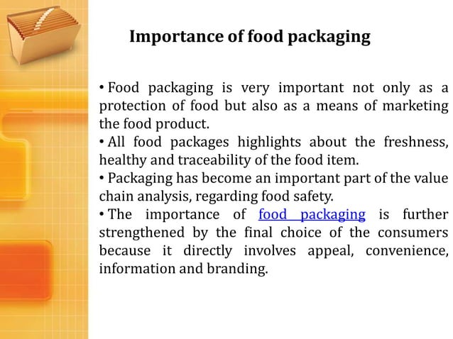 Food packaging technology | PDF | Food & Drink