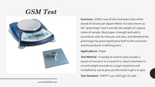 Food Packaging Testing Equipment | PDF