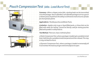 Food Packaging Testing Equipment by PackTest | PDF