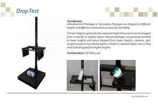 Food Packaging Testing Equipment by PackTest | PDF
