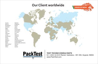 Food Packaging Testing Equipment by PackTest | PDF
