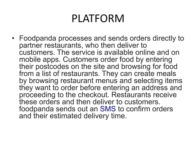 Food panda | PPT