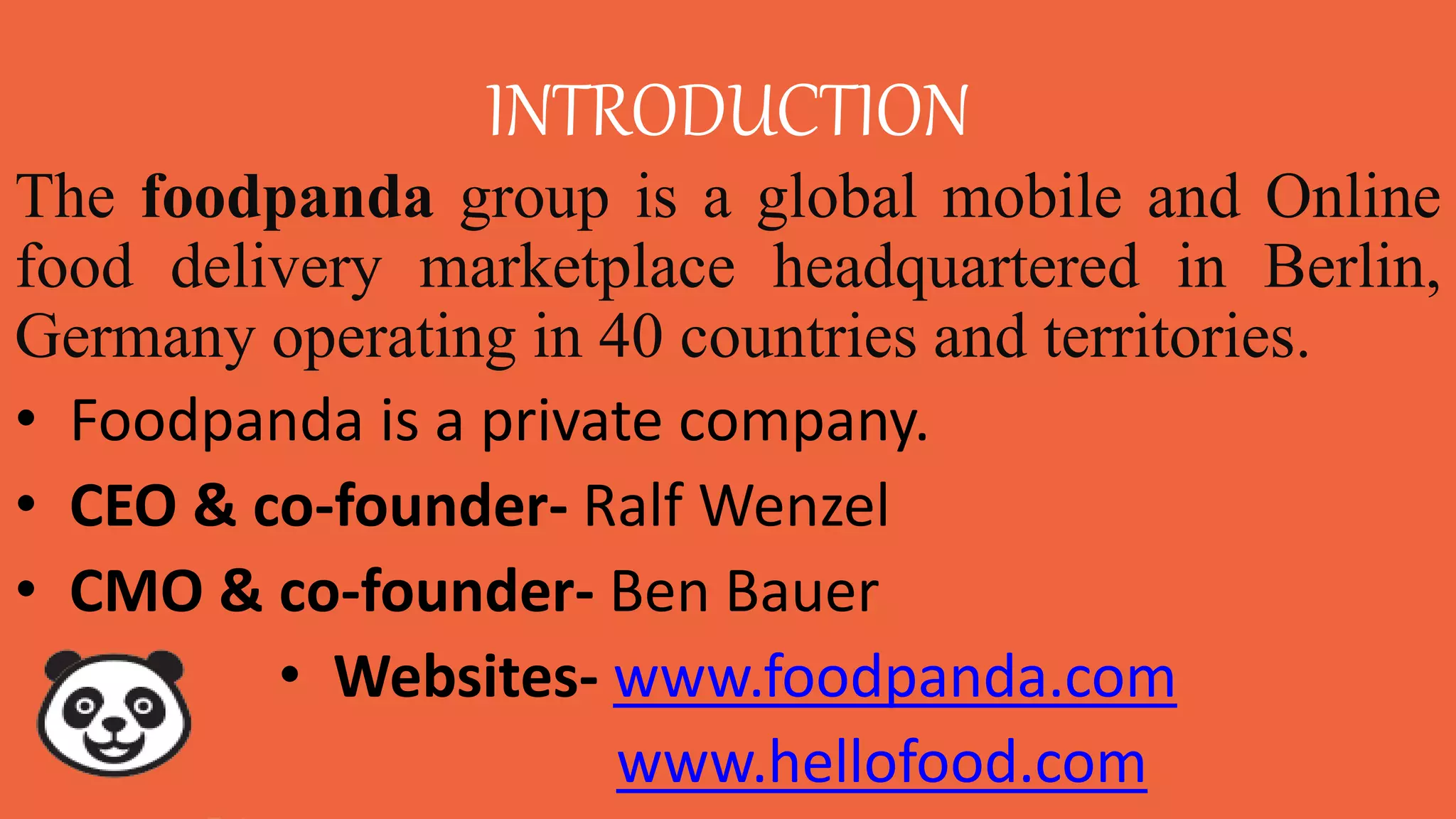 Foodpanda | PPTX