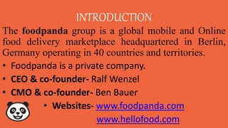 Foodpanda | PPTX