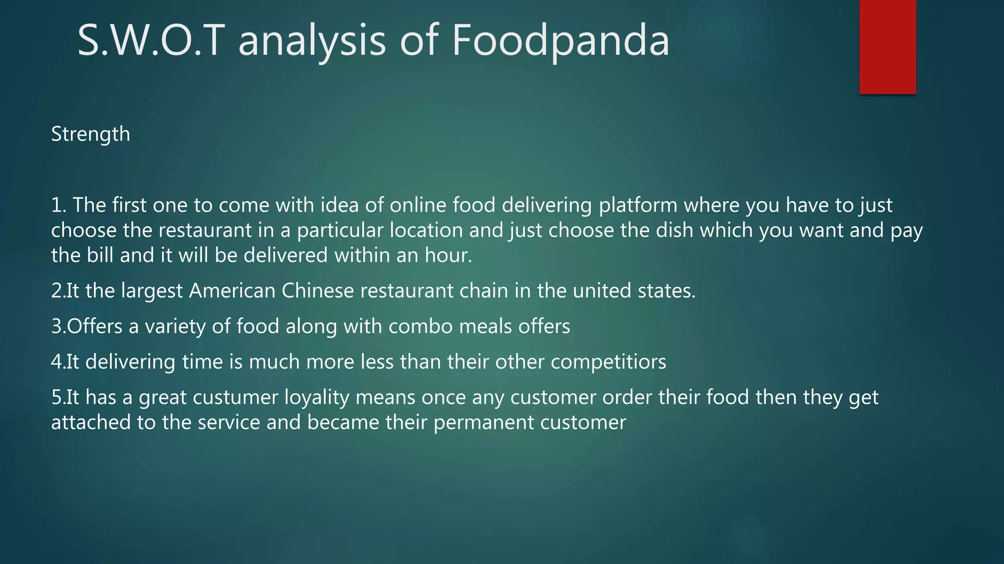 Foodpanda | PPTX