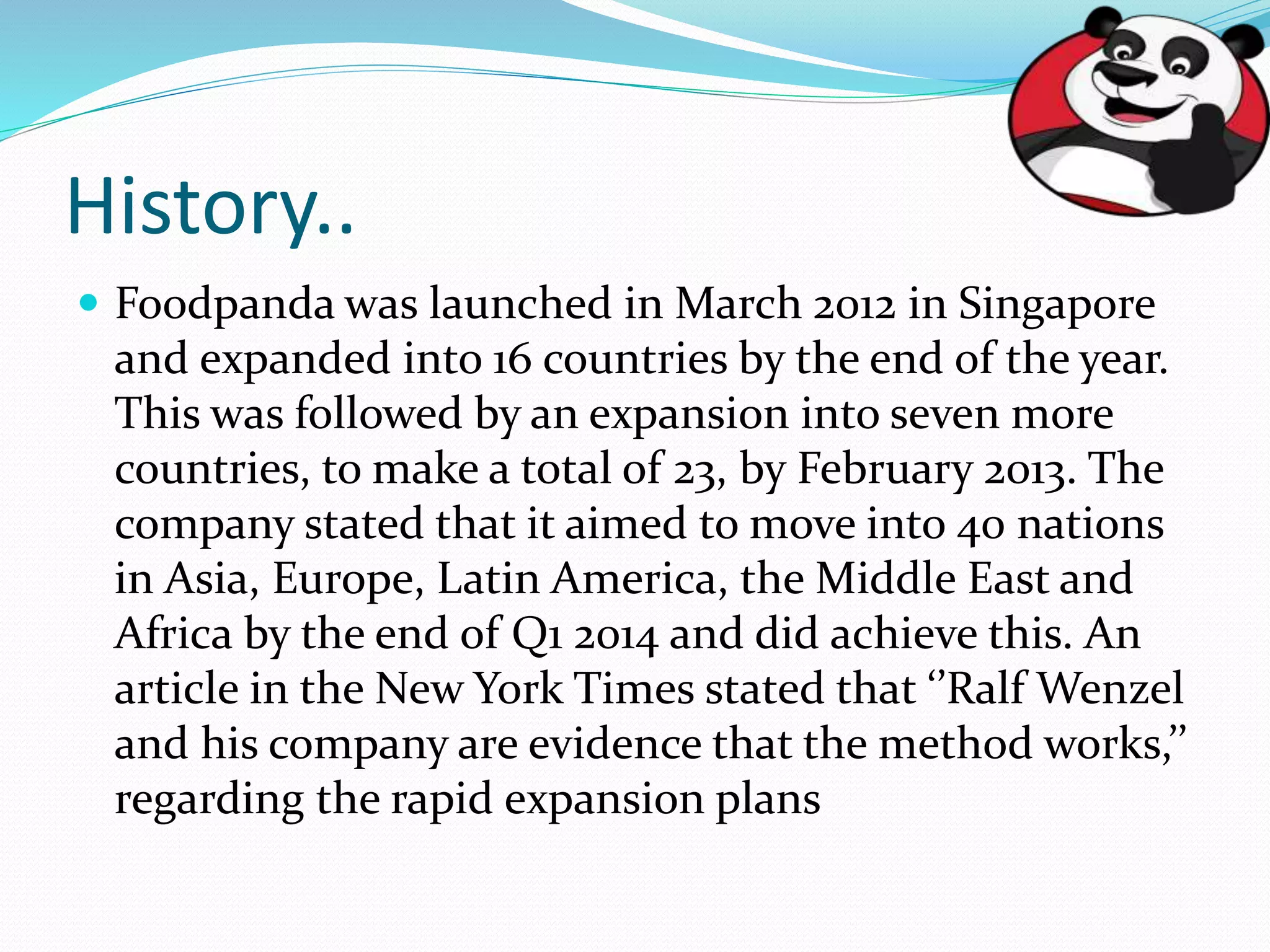 Foodpanda - Order Food Online. | PPTX