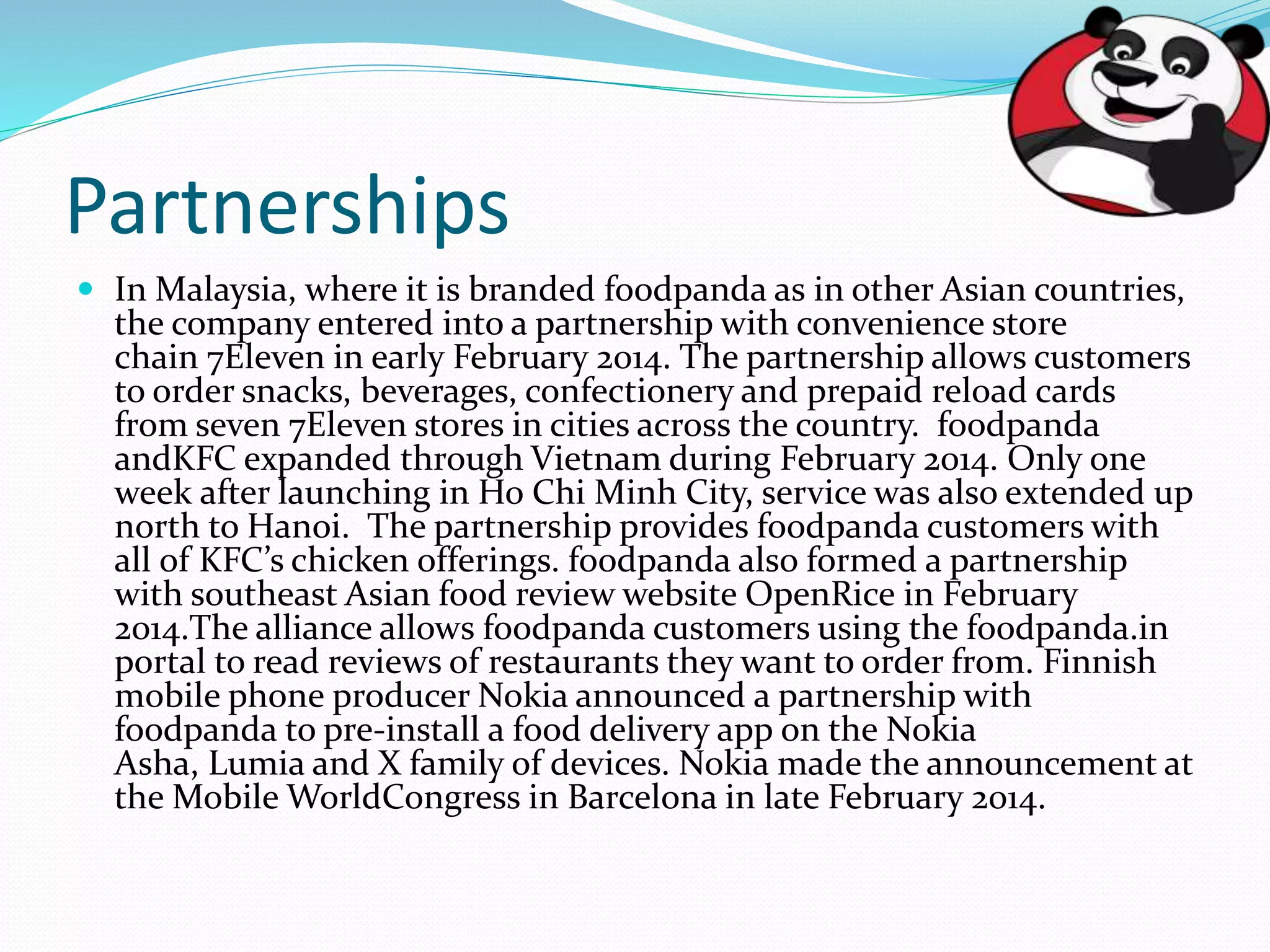 Foodpanda - Order Food Online. | PPTX