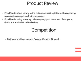 FoodPanda Market Analysis | PDF