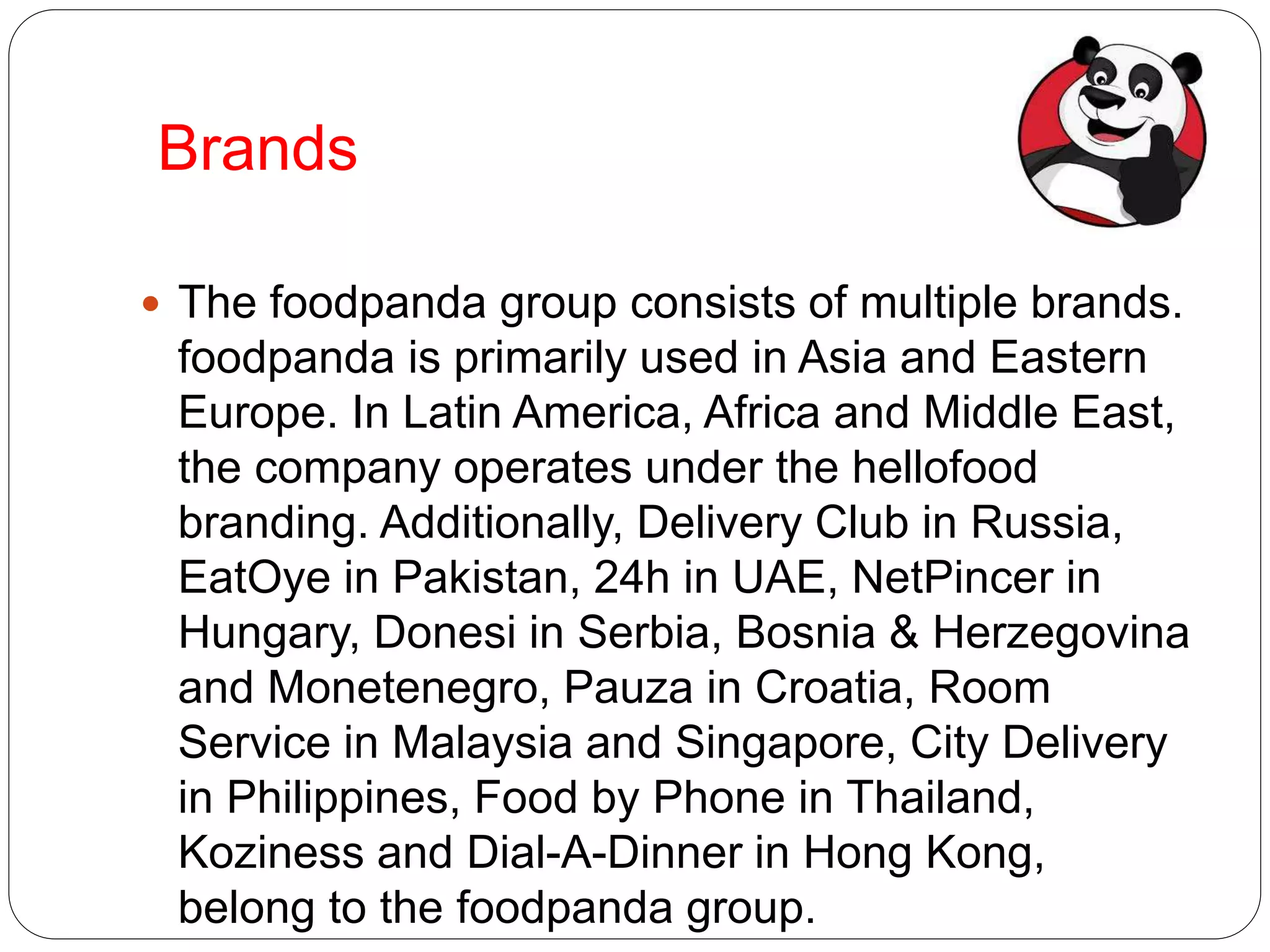 Foodpanda ppt | PPTX