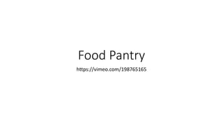 Food pantry | PPT
