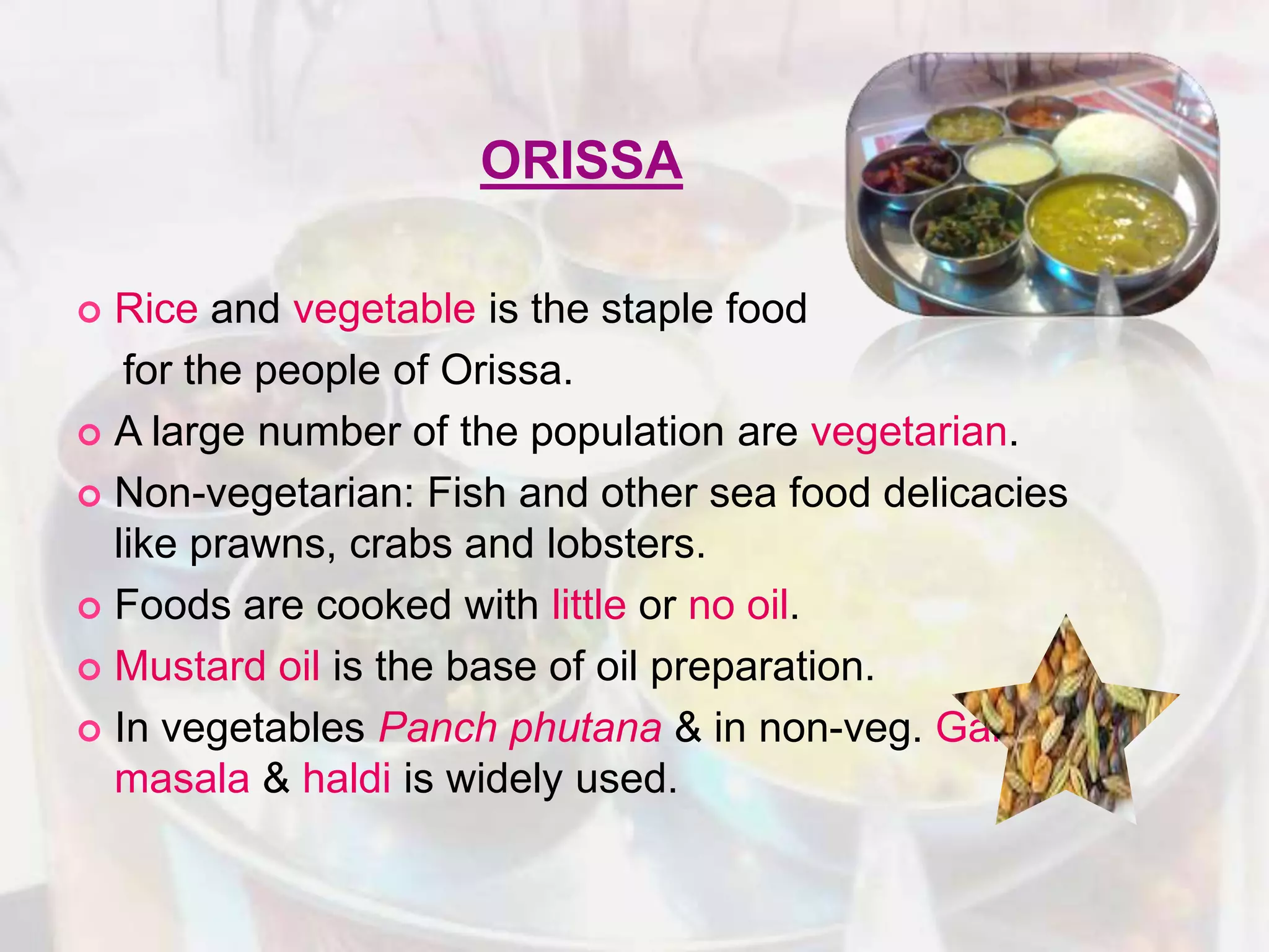 Food pattern of East & North East india | PPTX