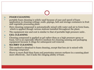 Food manufacturing plants Sanitation.ppt