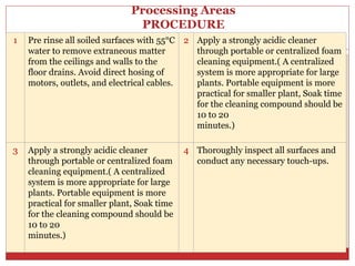 Food manufacturing plants Sanitation.ppt