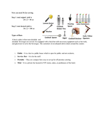 Food plating | DOCX