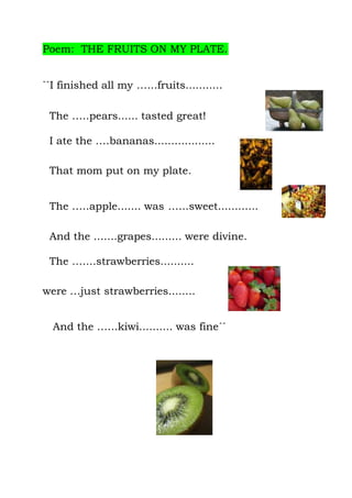 Food poems 19 20 | PDF