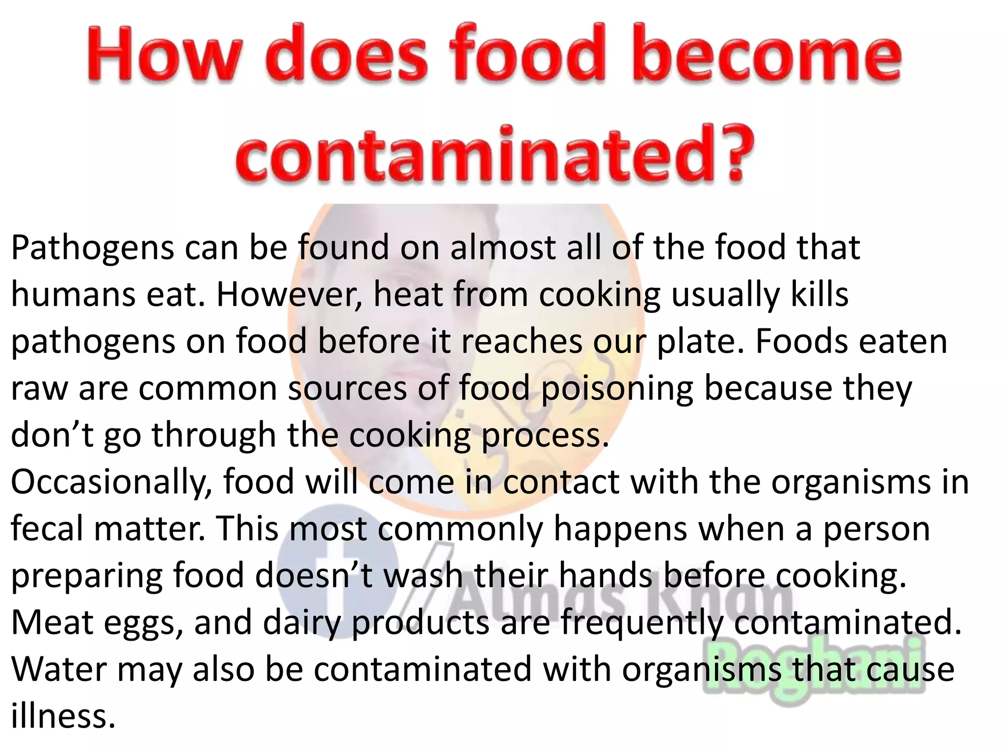 Food poisening, causes, symptoms, management | PPTX