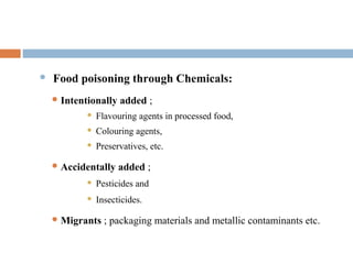 Food poisoning Medicolegal aspect | PPT