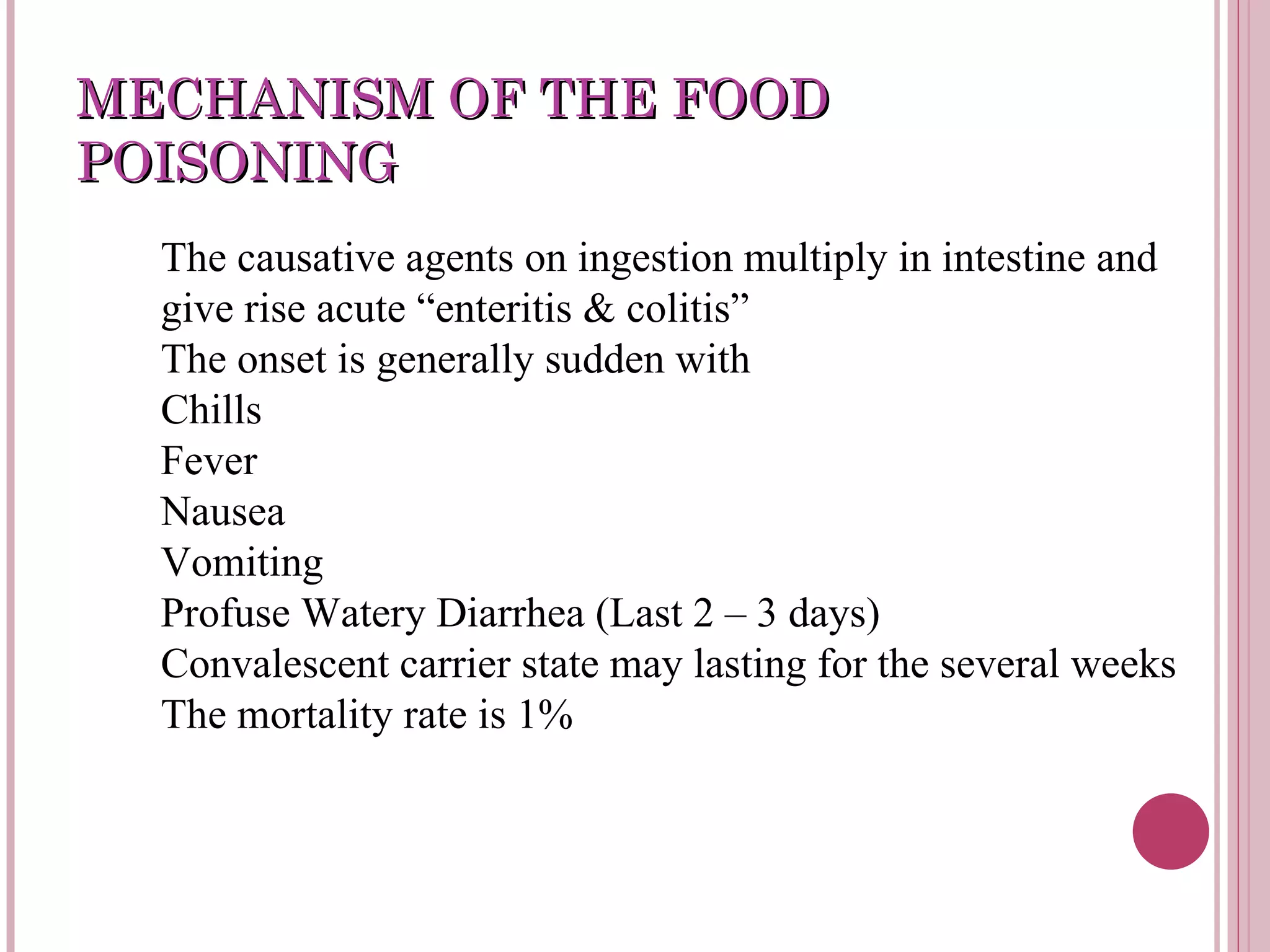 Food – poisoning | PPT