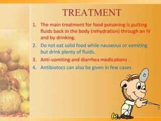 Food Poisoning (Community Medicine) | PPT