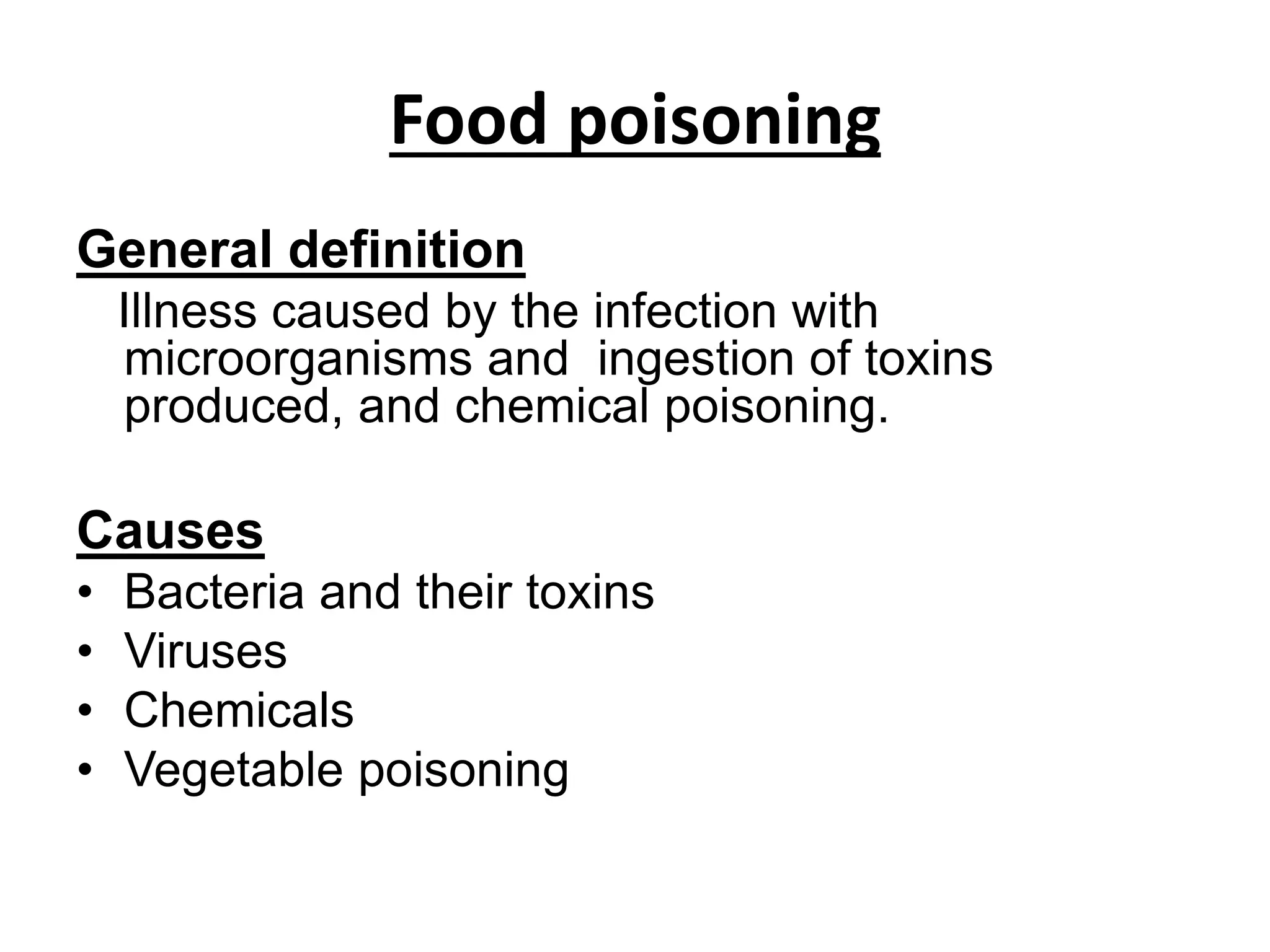 Food poisoning | PPTX