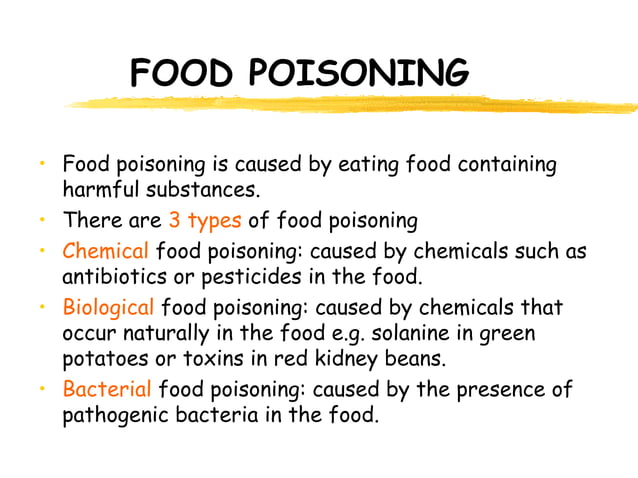 Food poisoning | PPT