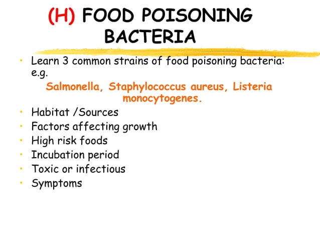 Food poisoning | PPT