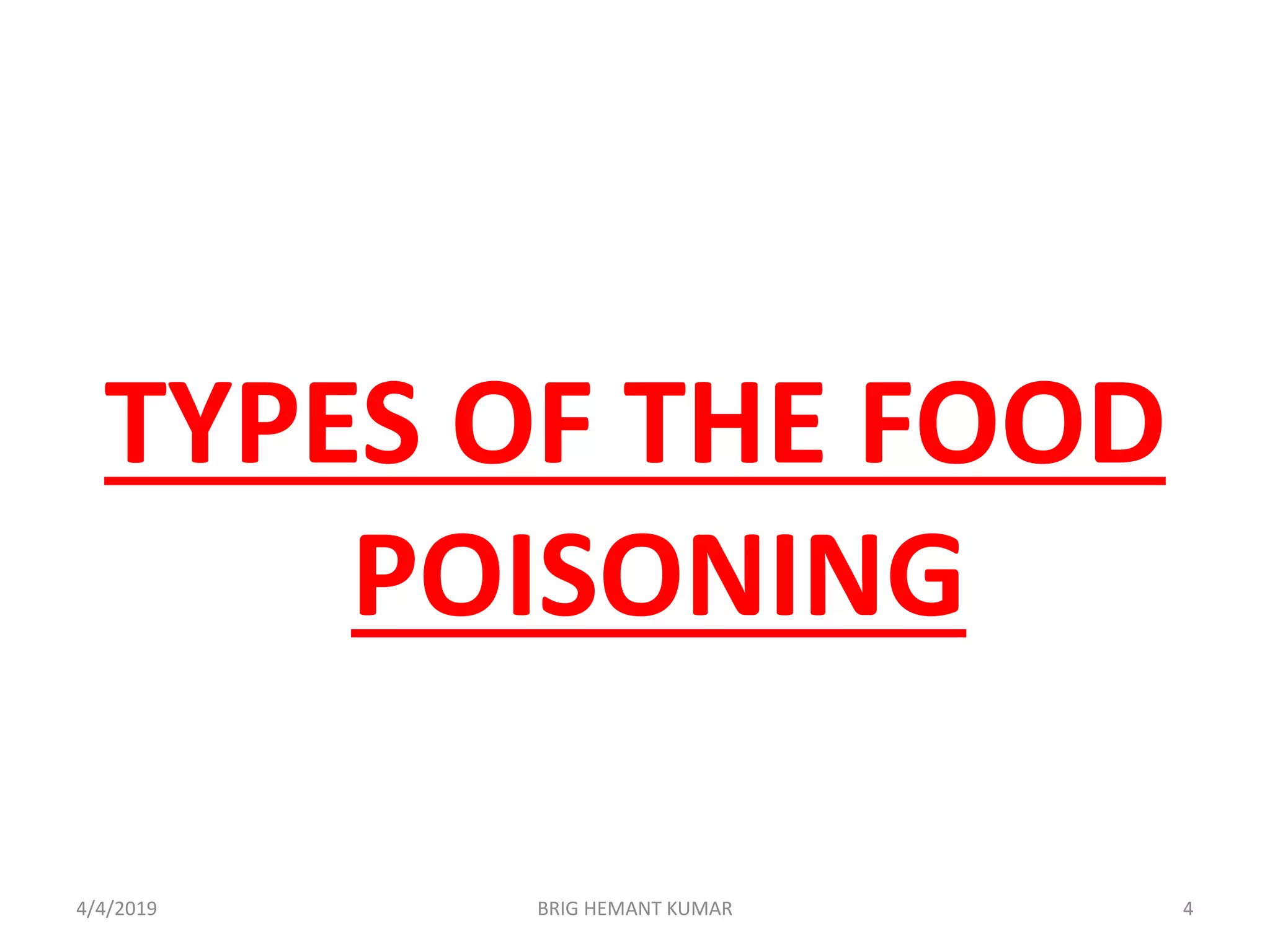 Food poisoning | PPTX