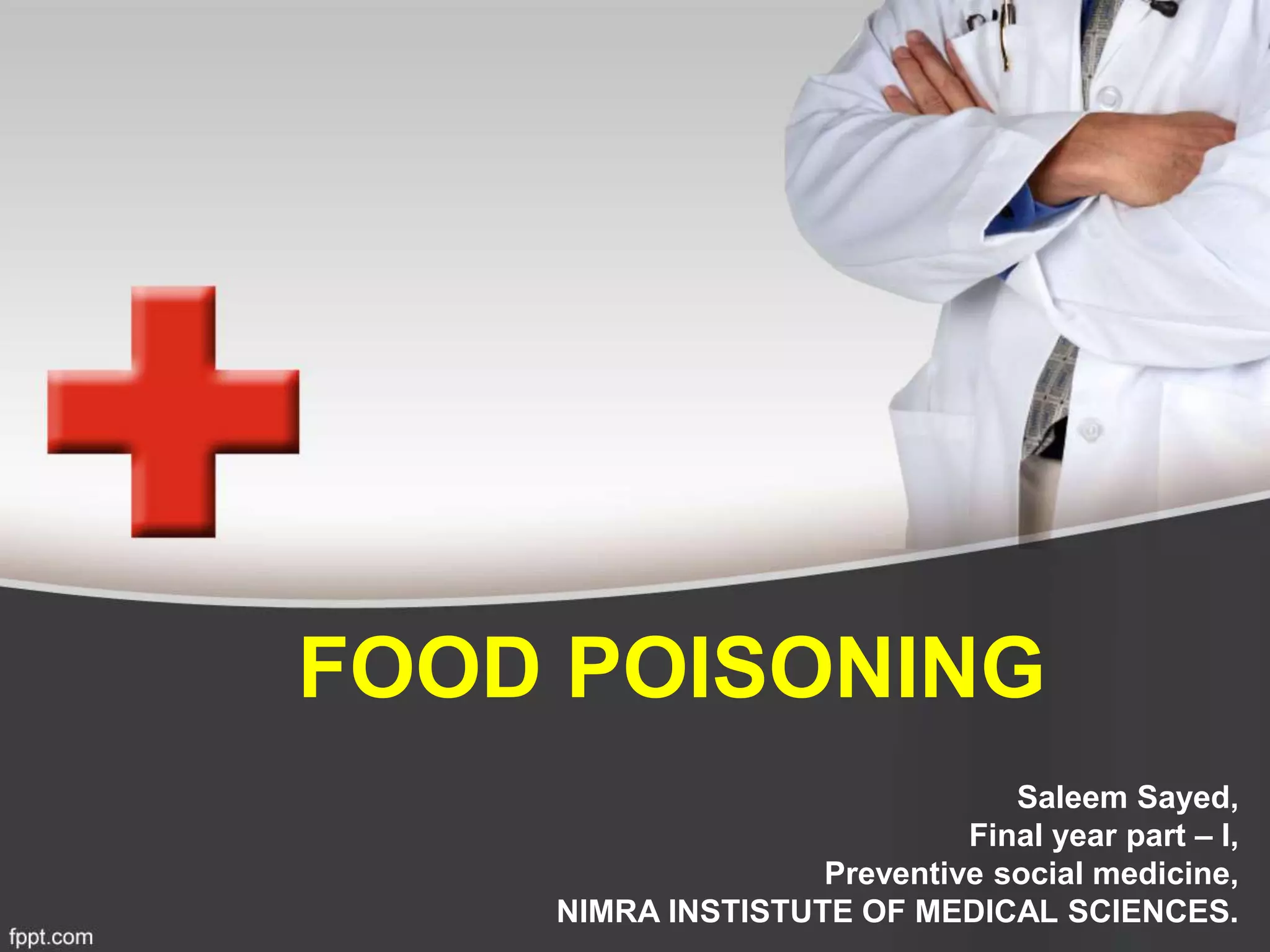 Food poisoning | PPT