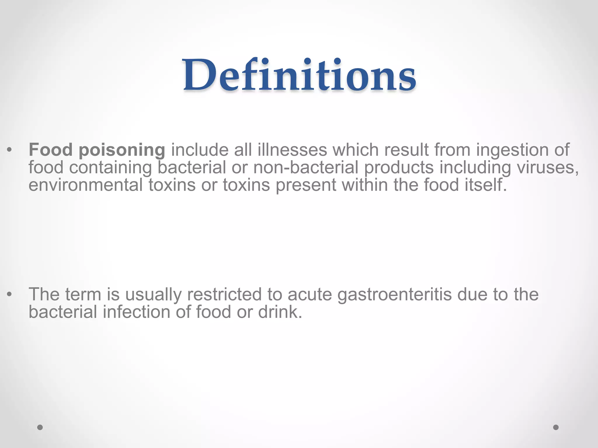 Food poisoning ( Forensic Medicine ) Quick Review | PPTX