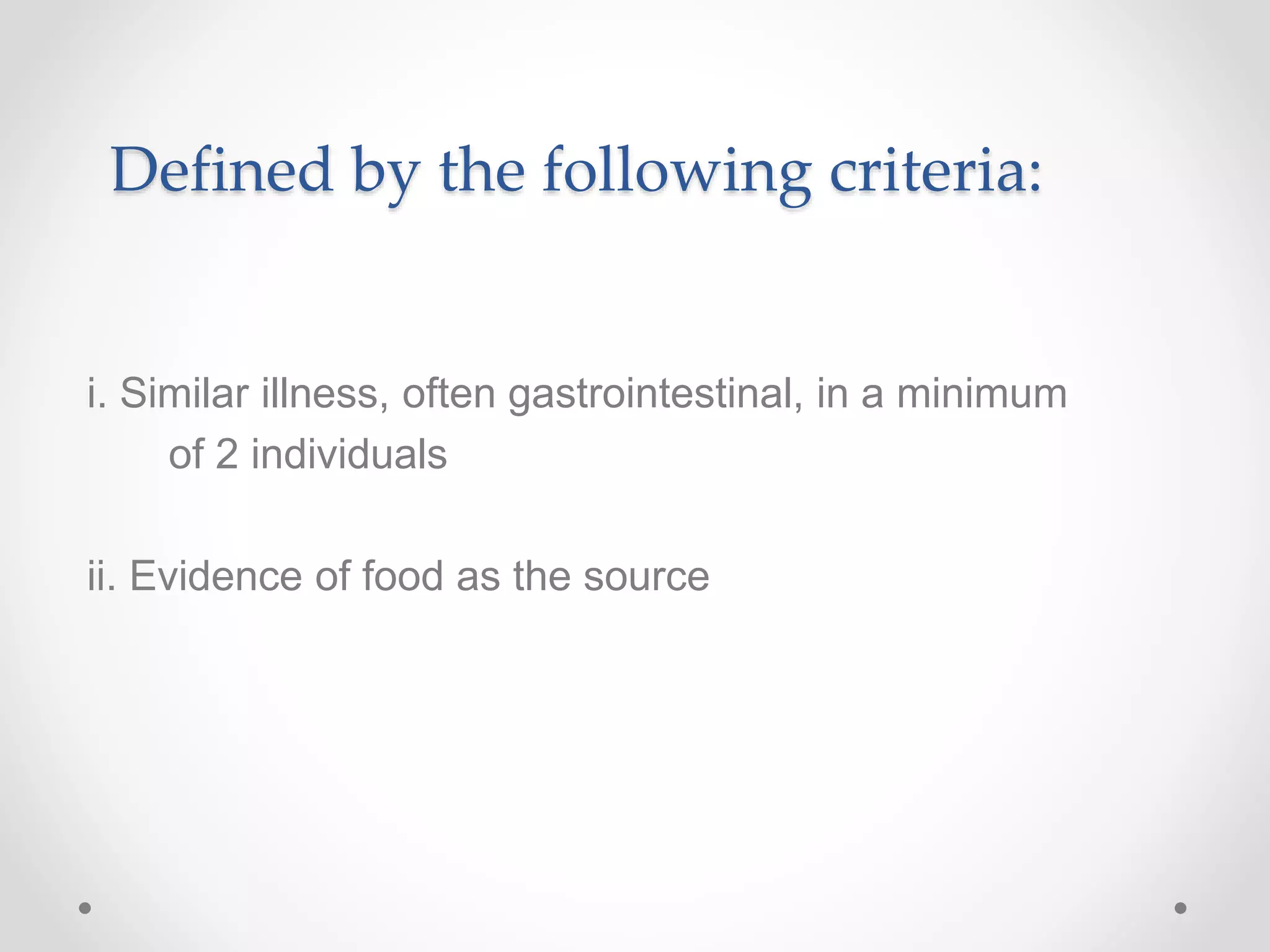 Food poisoning ( Forensic Medicine ) Quick Review | PPTX