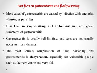 Foodborne diseases | PPTX