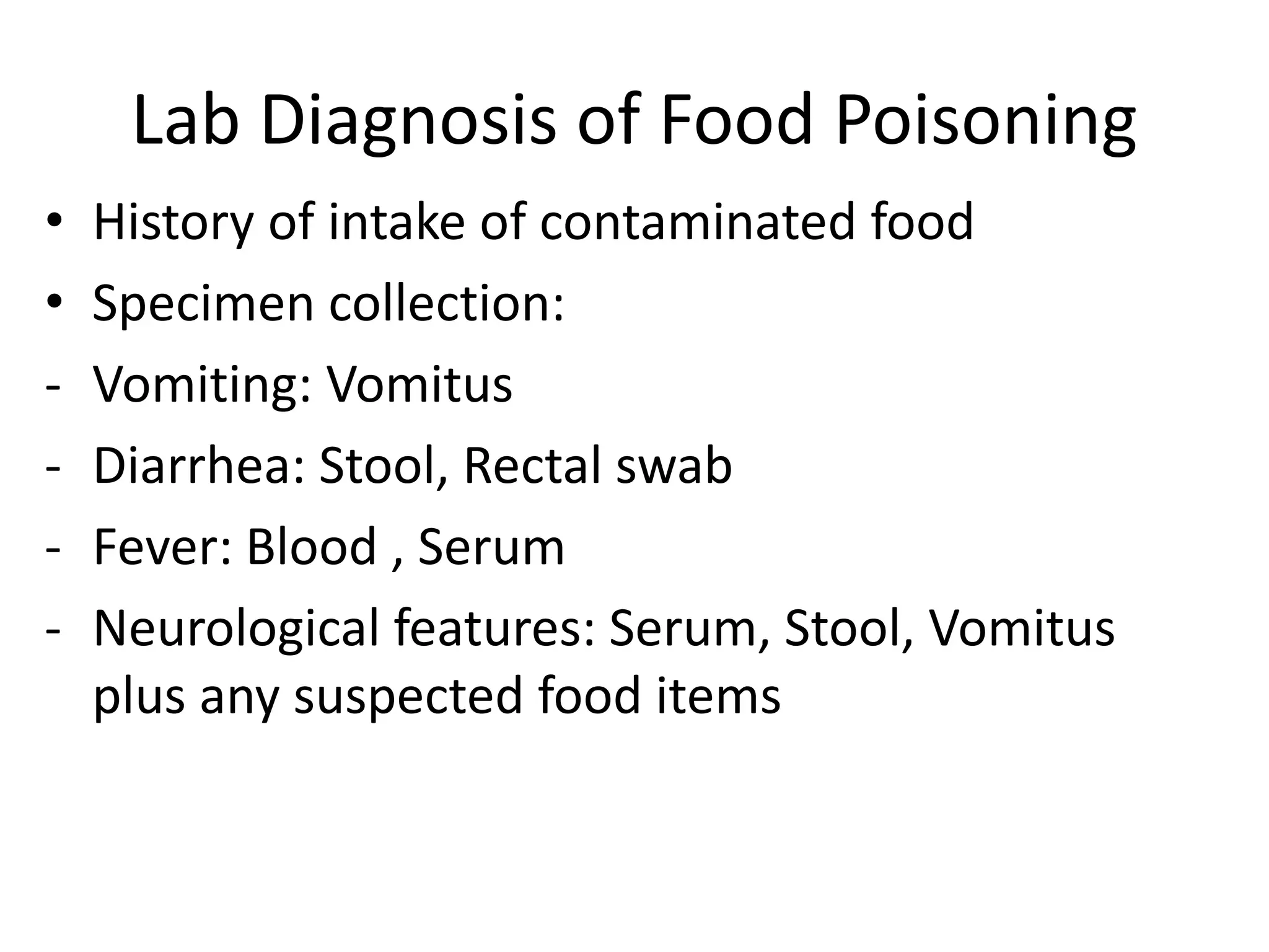 Food poisoning- Microbiology | PPTX