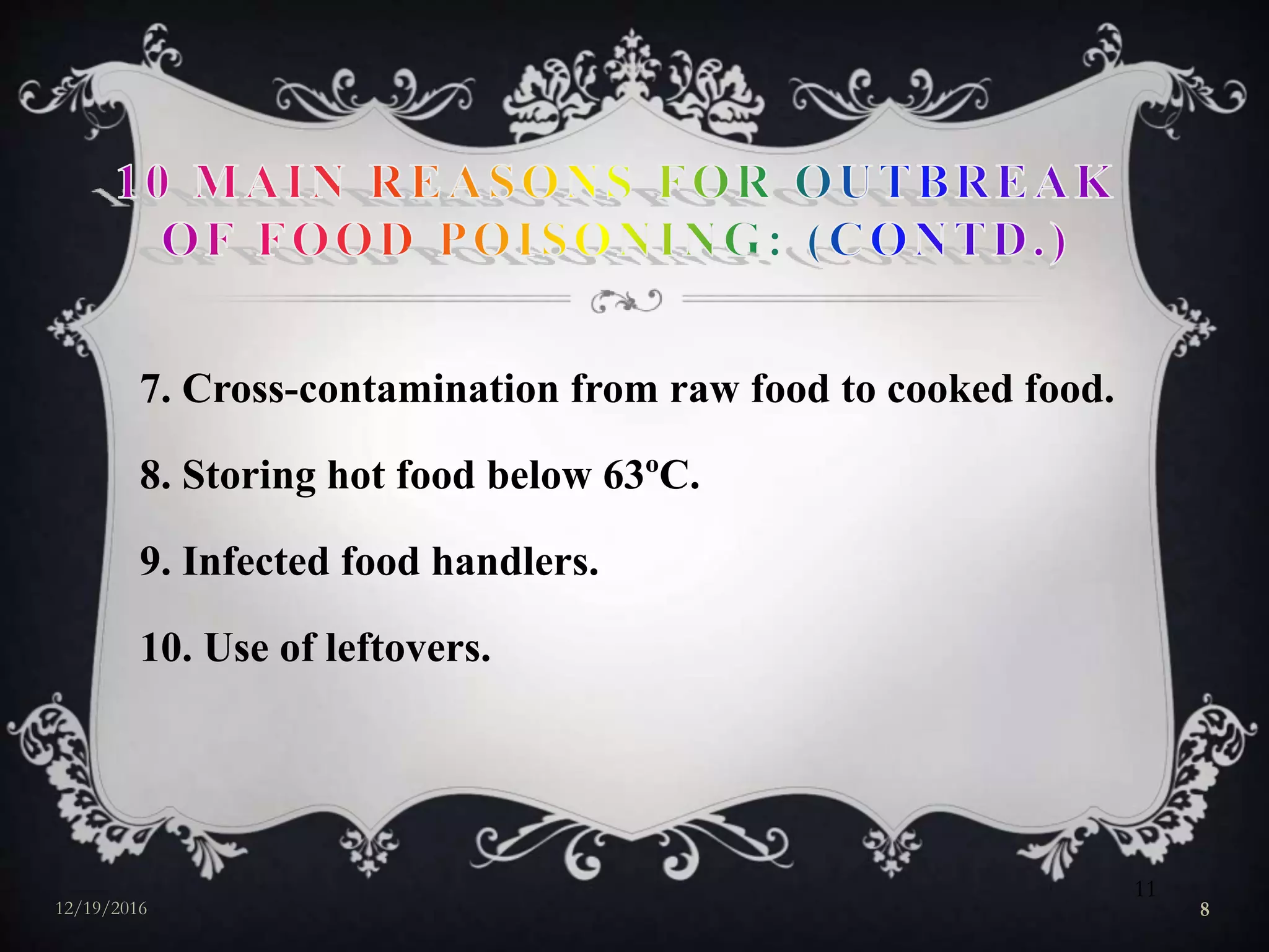 Food poisoning and poisonous foods | PPT