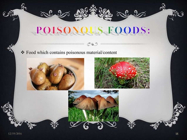 Food poisoning and poisonous foods | PPT