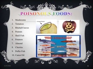 Food poisoning and poisonous foods | PPT