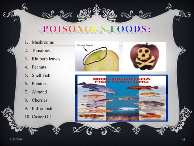 Food poisoning and poisonous foods | PPT
