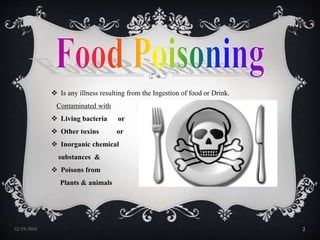 Food poisoning and poisonous foods | PPT