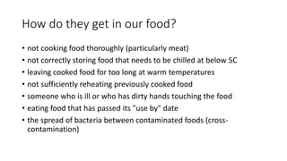 Food poisoning health education | PPTX