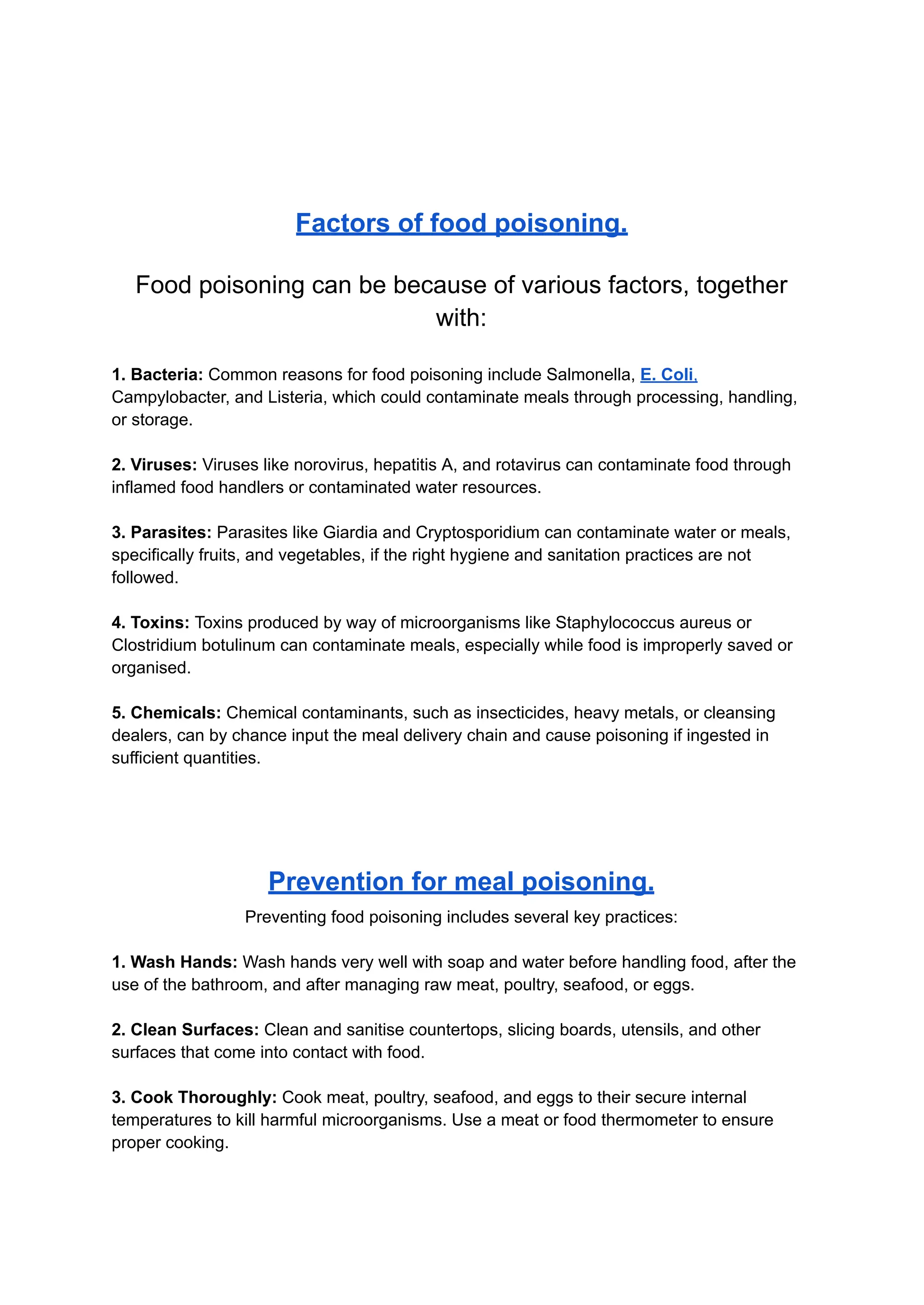 Food Poisoning Its Cause, Effect and Prevention.pdf