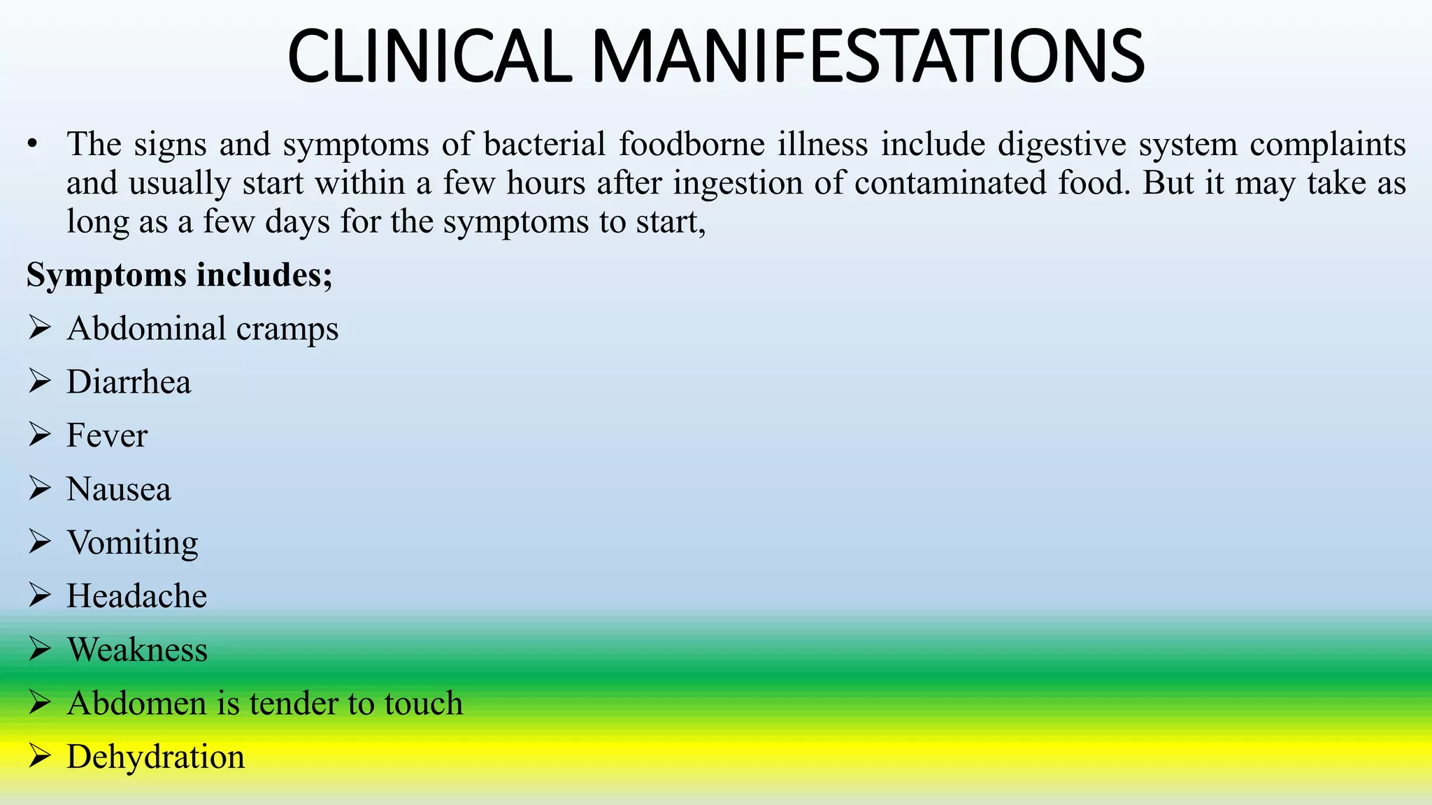 Food poisoning presentation | PPTX