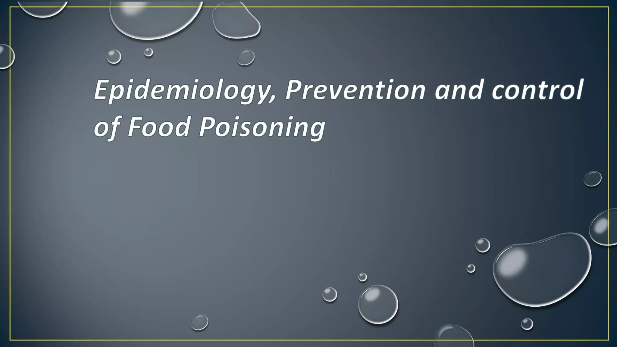Food poisoning | PPT