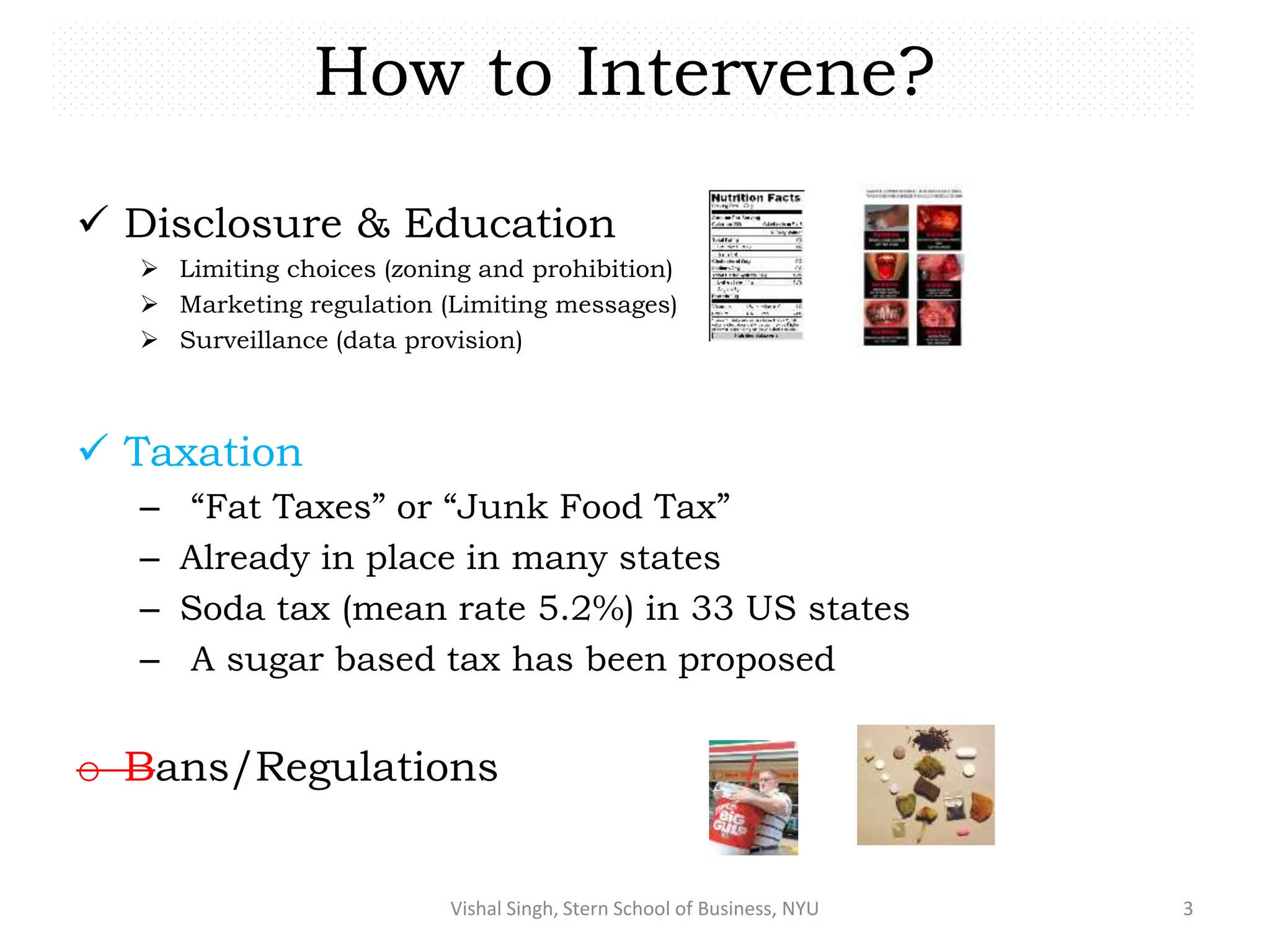 Fat Tax Slideshow | PPTX