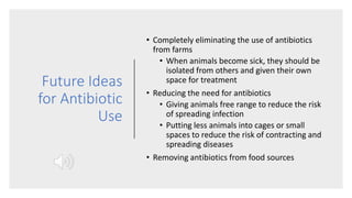 Food position: Antibiotic Use in Livestock | PPT