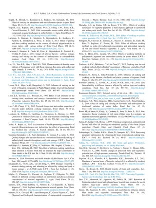 Food preparation affects on nutritional quality | PDF